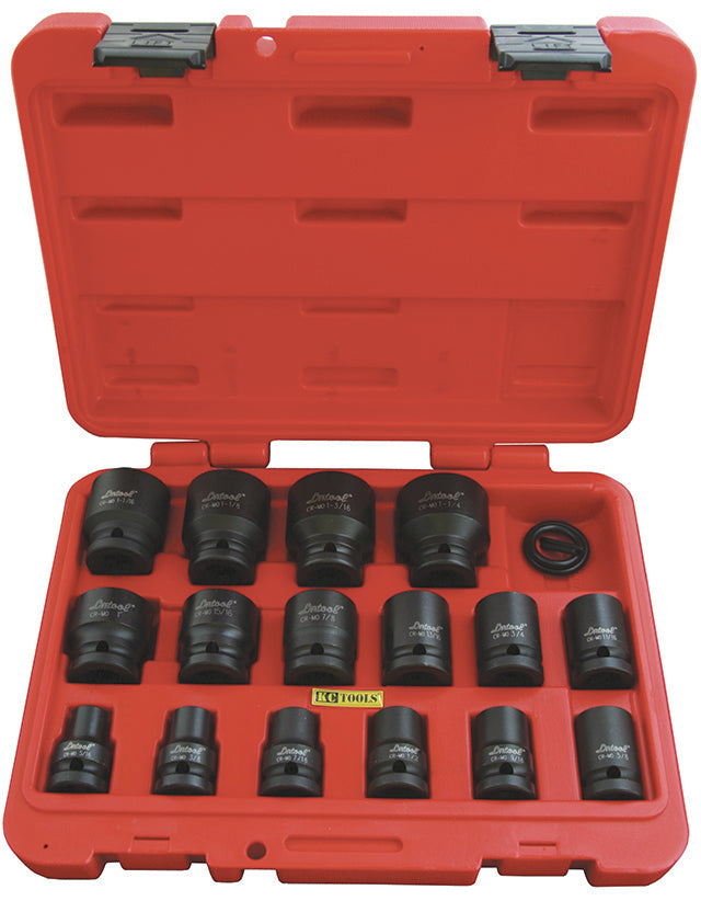 KC TOOLS *DND* SOCKET SET, IMPACT AF 16 PC - Stafford Welding