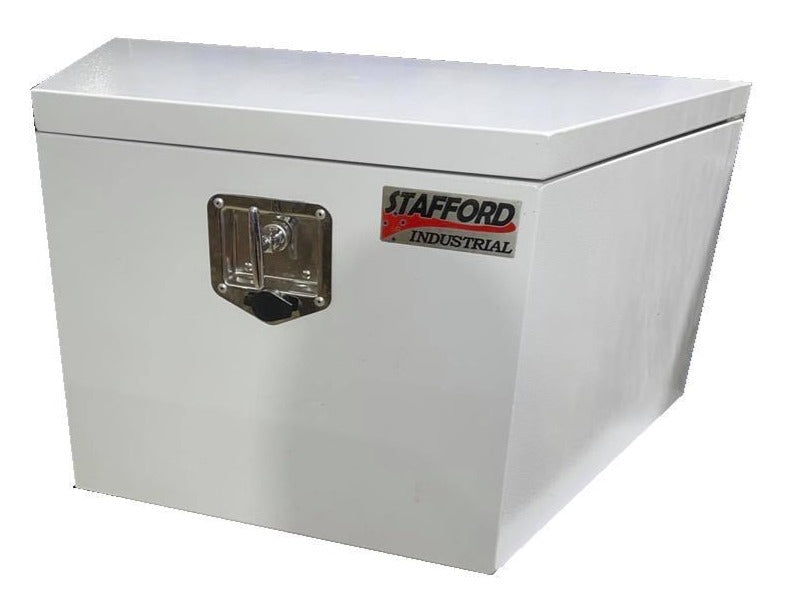 WHITE STEEL TAPERED DRAW BAR BOX - Stafford Welding